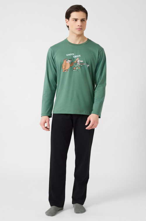 Man - Pyjamas - Winter